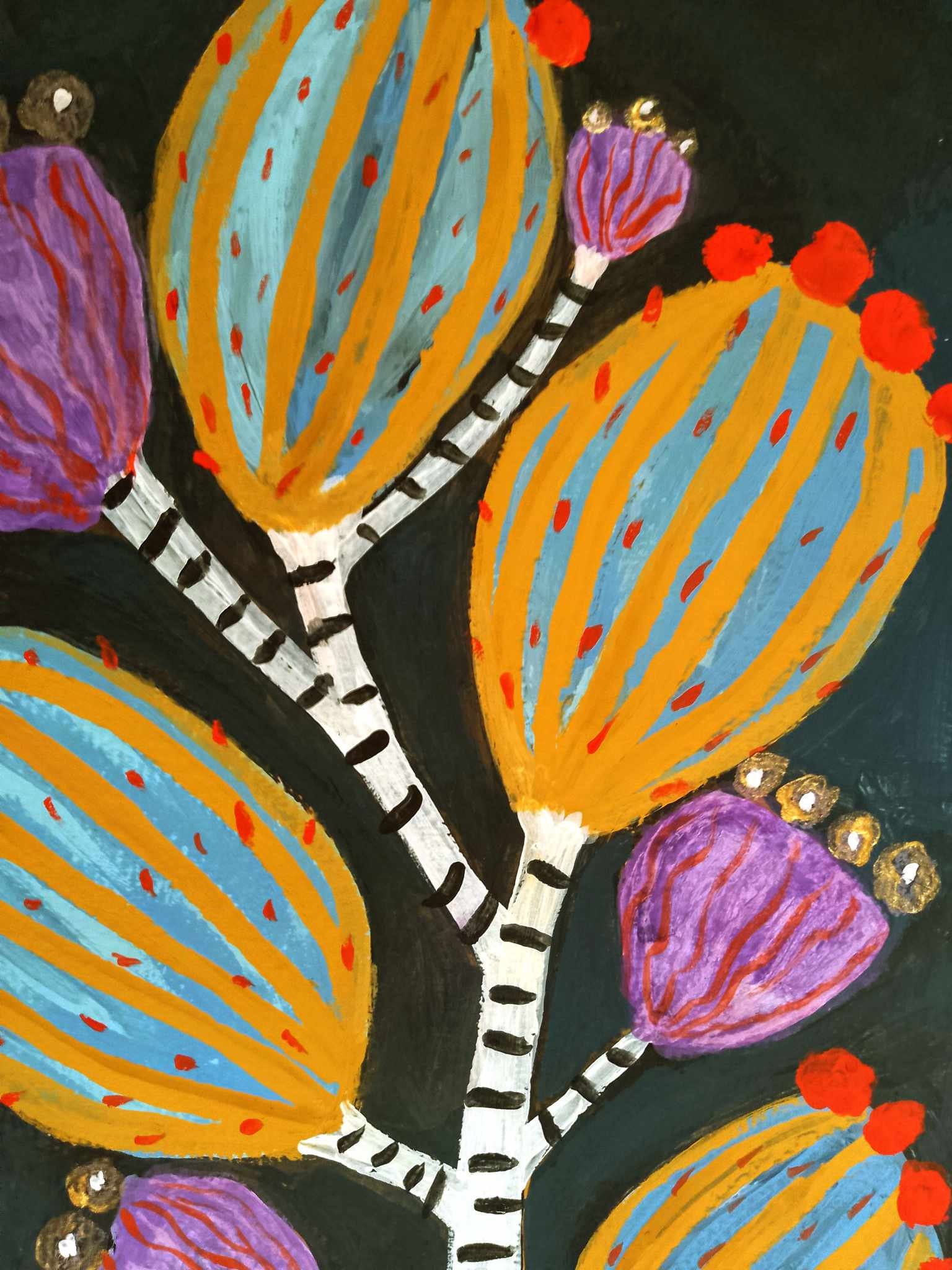 Exotic Plant/ Original Art/ Botanical Drawing / One of a Kind - Etsy