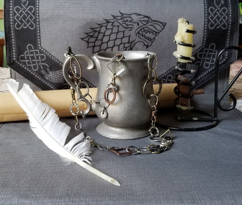 Game of Thrones Jewelry Maester Chain Necklace Winterfell | Etsy