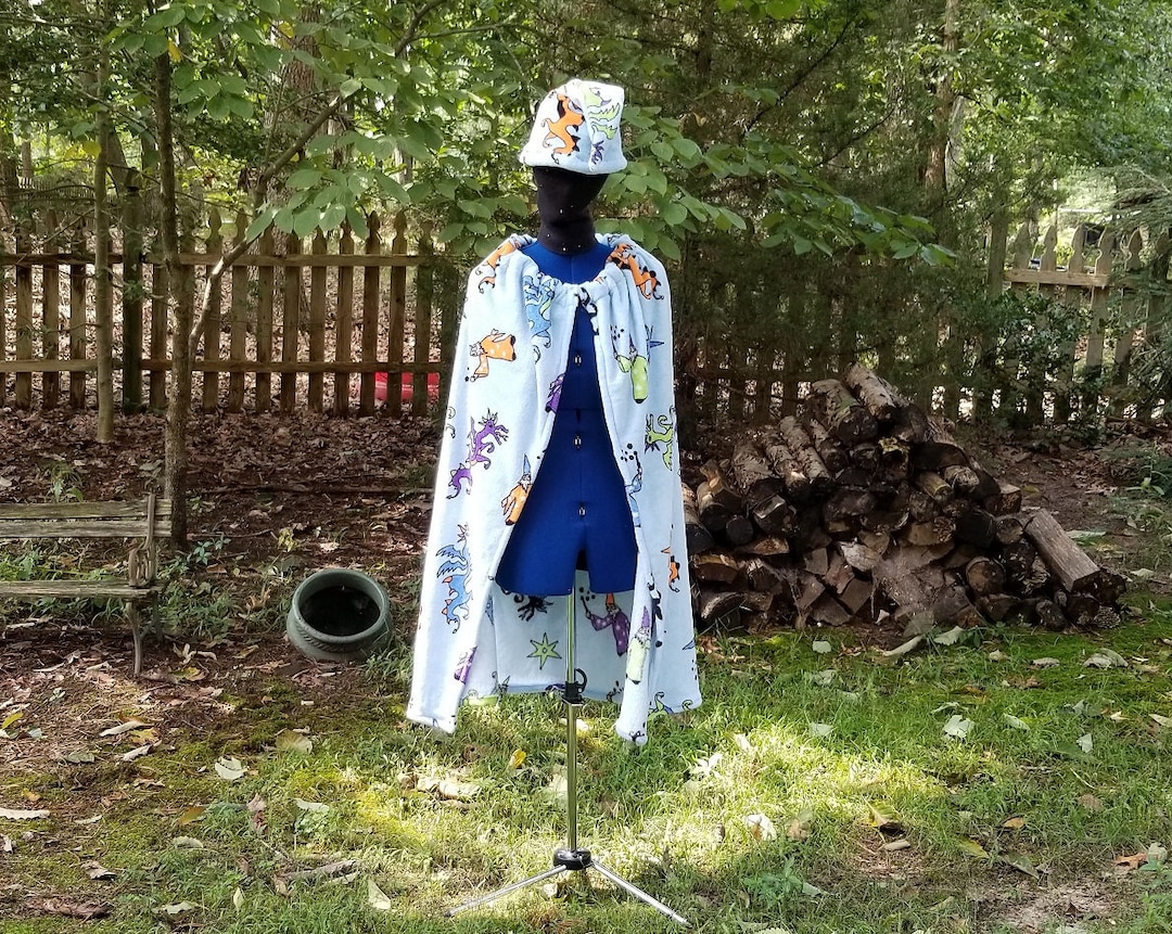 Wizard Cape Wizard Cloak Dragon Cape Halloween Cape - Etsy
