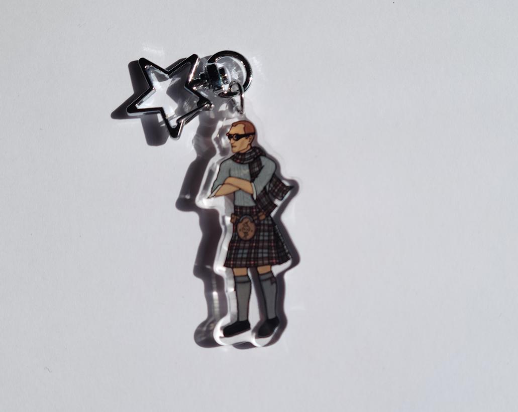Star Wars Clone Wars the Bad Batch Acrylic Keychain - Tech CX-2 - Etsy