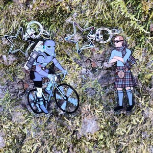 Star Wars Clone Wars the Bad Batch Acrylic Keychain Tech CX-2 - Etsy