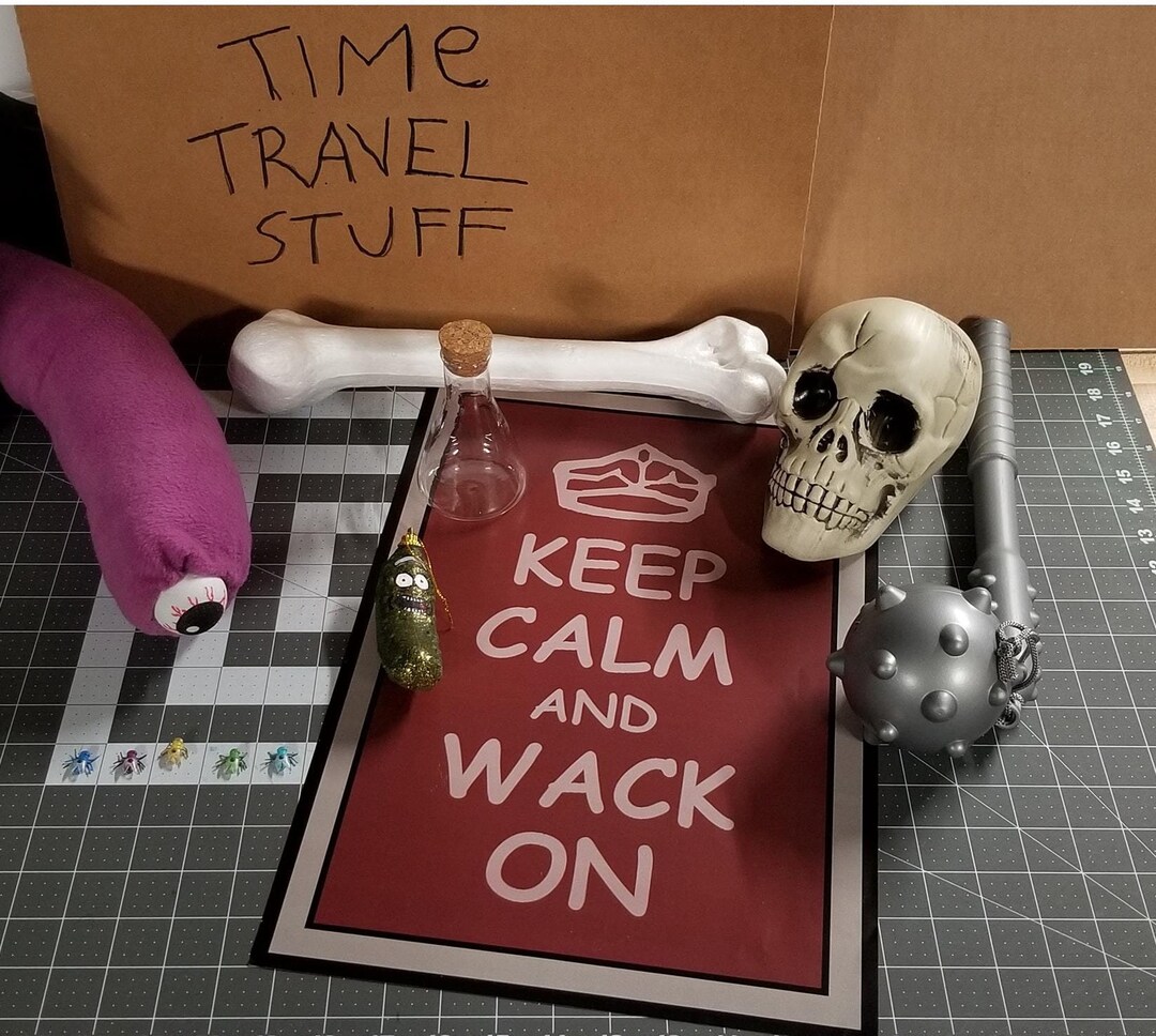 Rick and Morty Rick Sanchez Garage Starter Kit - Time Travel Stuff ...