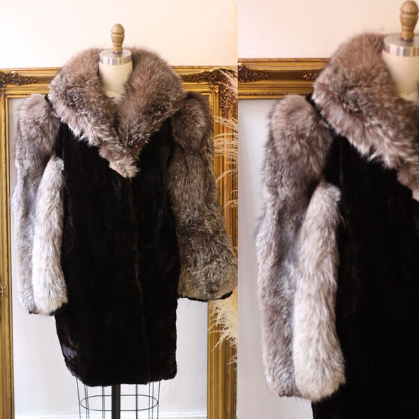 Vintage Fur Coat - Etsy