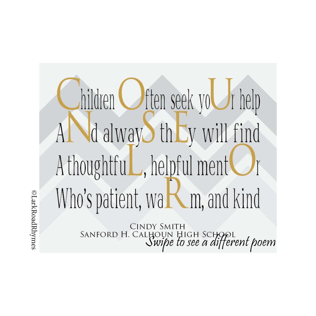 School Counselor Office Decor, 8x10 Meaningful Retirement Gift ...