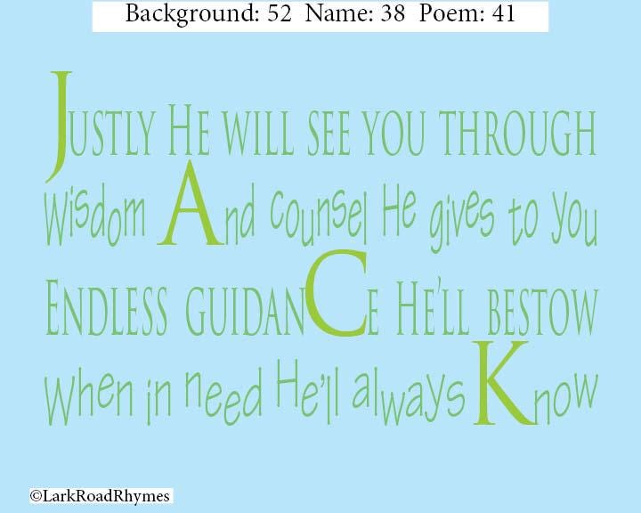 Boys Confirmation Name Poem, 8x10 Catholic Gift for Grandson or Nephew ...