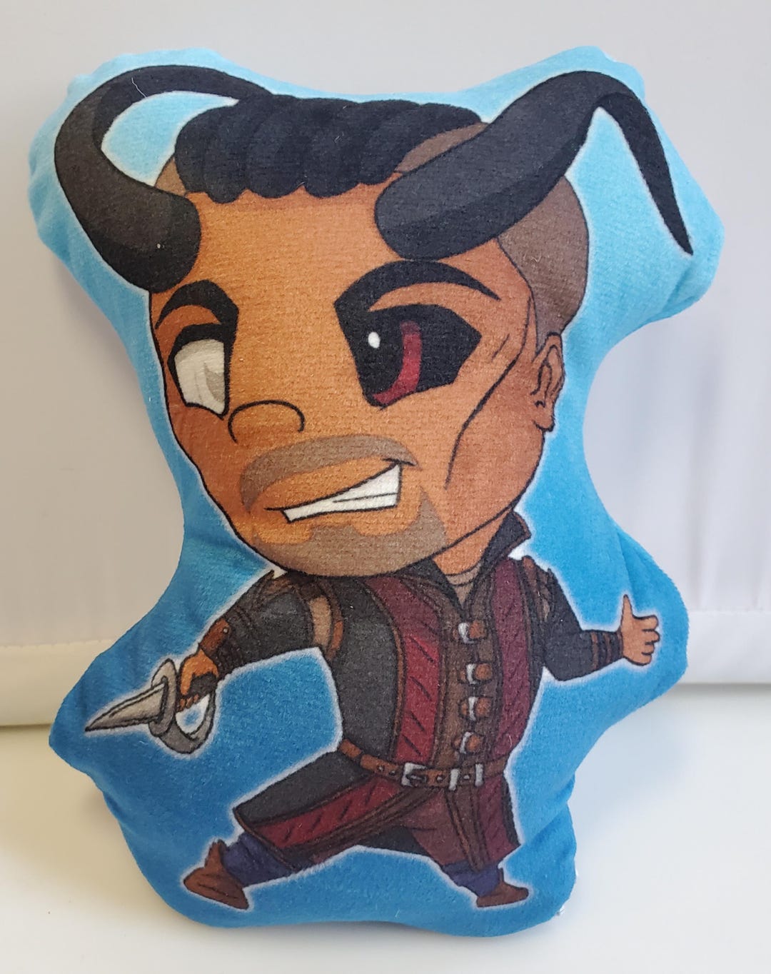 Wyll BG3 Video Game Inspired Fantasy Plushie, Dnd Monster Pillow ...