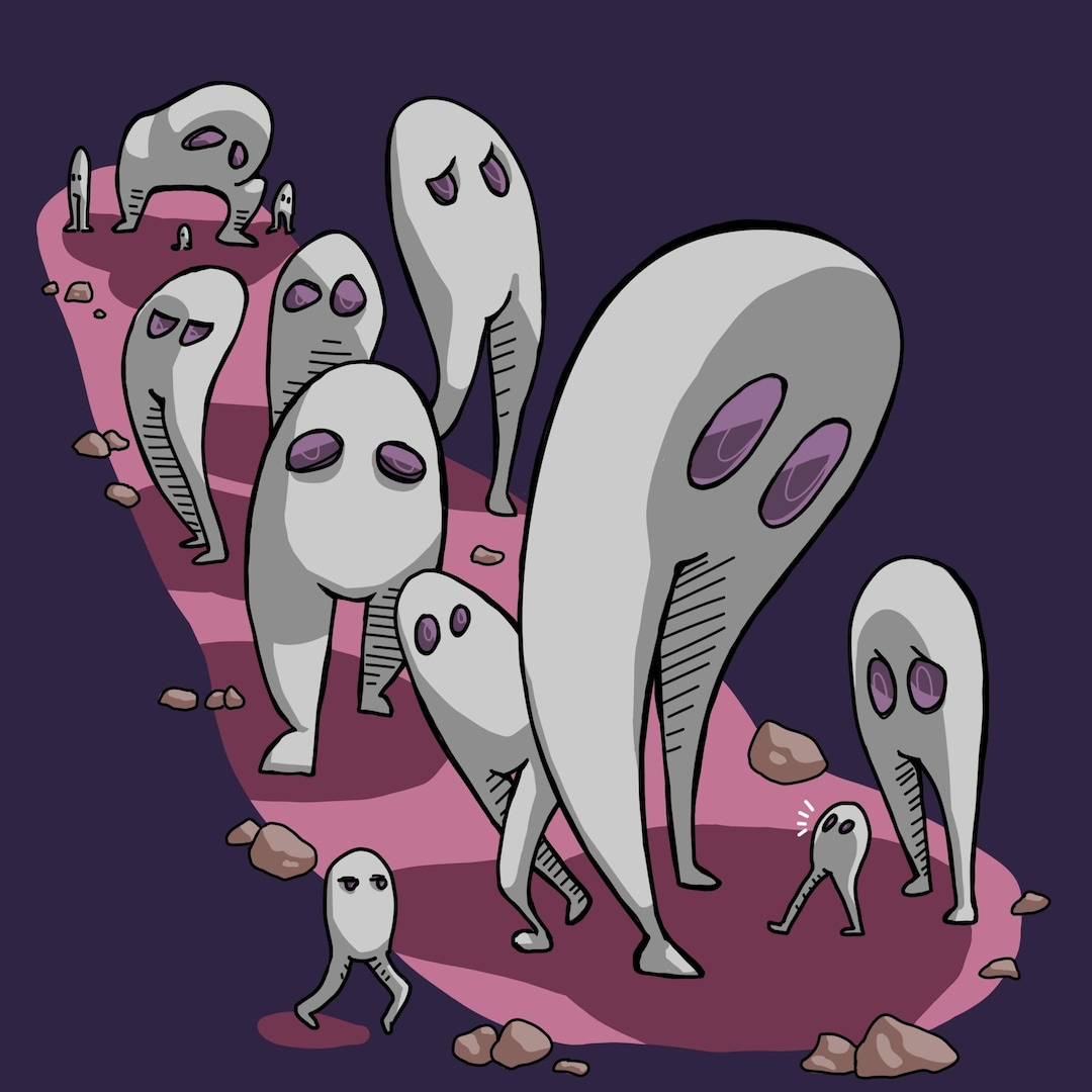 Fresno Nightcrawlers Cryptid Square Print - Etsy