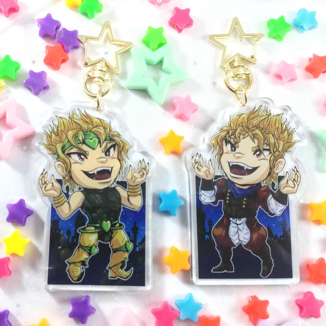 Dio Keychain, JJBA Jojo Anime Gift - Etsy
