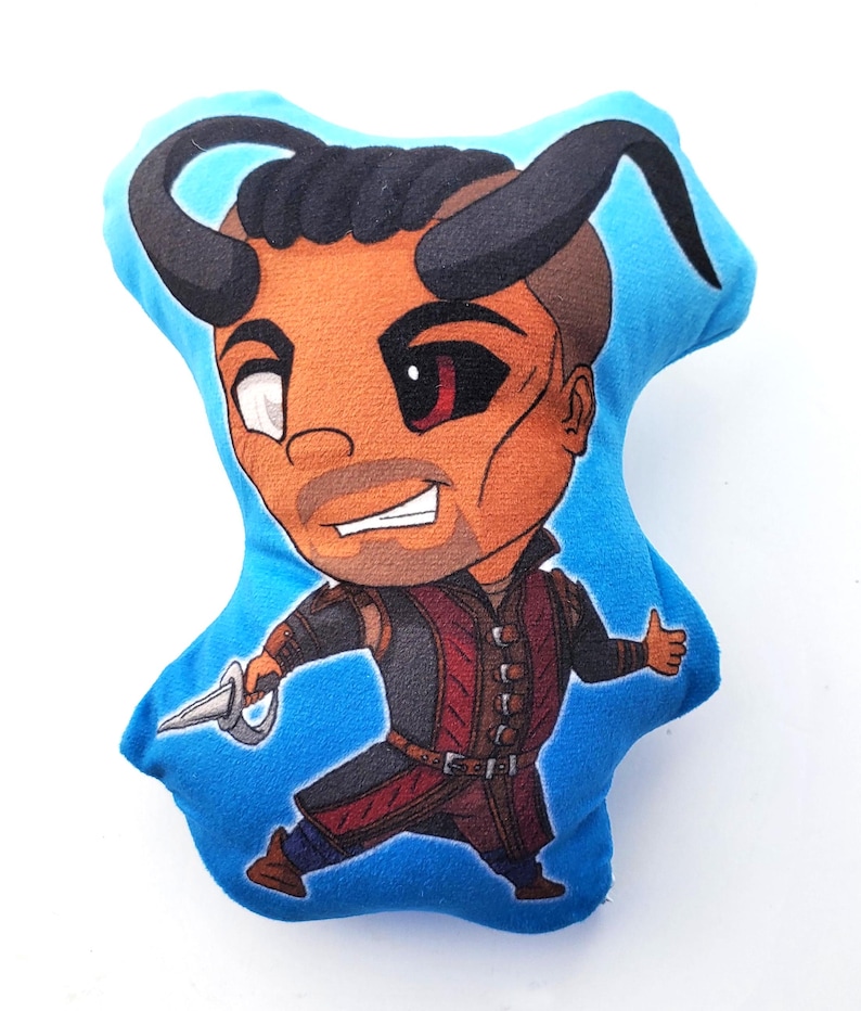 Wyll BG3 Video Game Inspired Fantasy Plushie, Dnd Monster Pillow ...