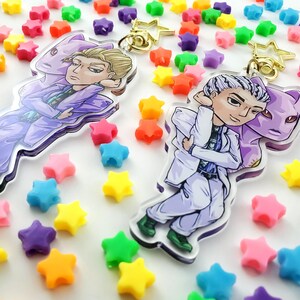 Kira Keychain, JJBA Jojo Anime Gift - Etsy