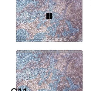 Glitter Sparkling Surface Laptop 5 4 Book 3 2 1 Skin Surface Laptop Go ...