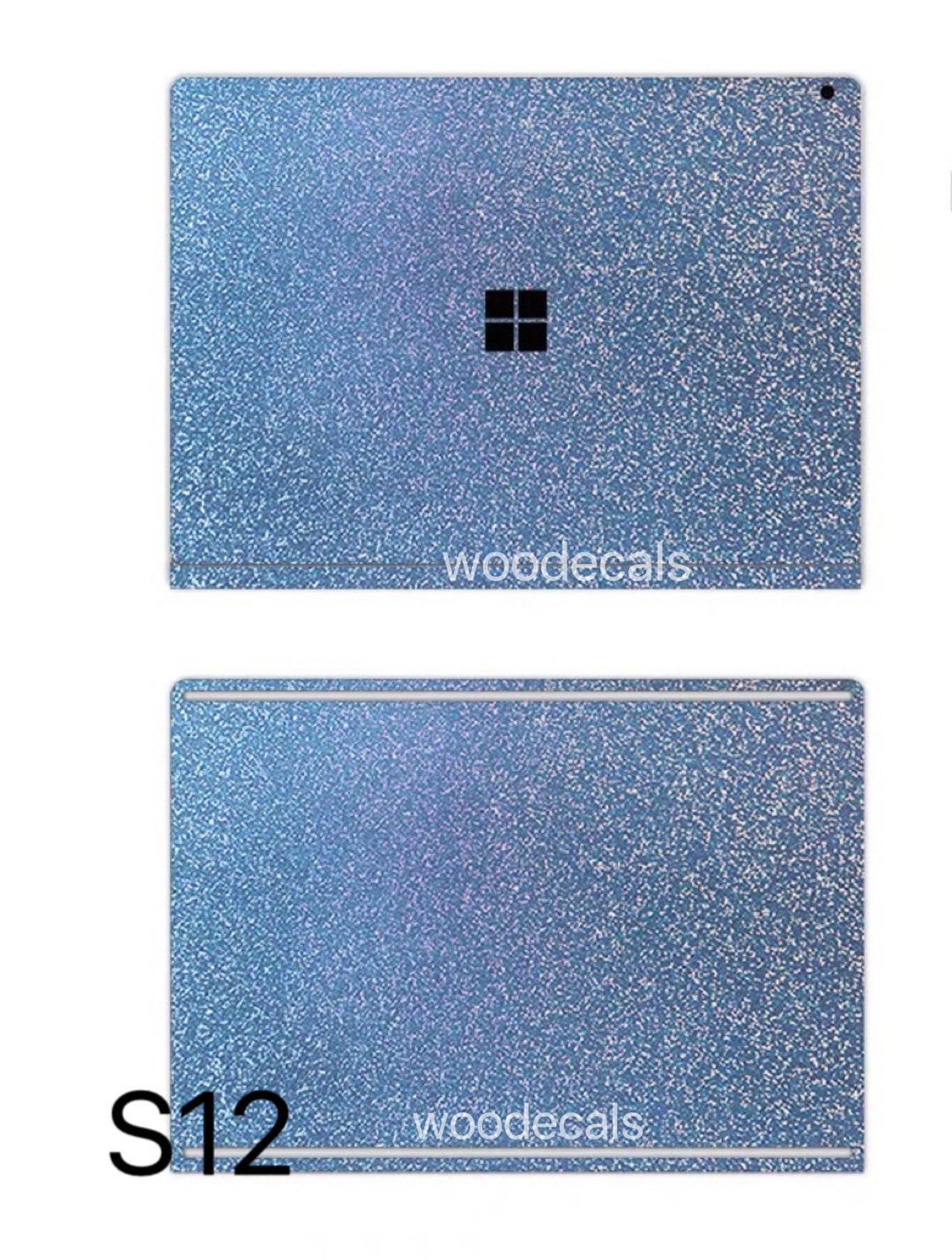 Sparkling Glitter Metallic Surface Pro 9 8 X 7 6 5 4 3 Surface Go 3 1 2 ...