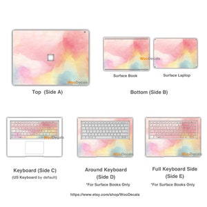 Surface Laptop 5 4 Book 3 2 1 Skin Surface Laptop Go Studio Sticker for ...
