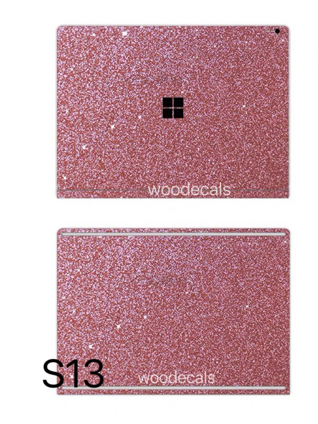 Sparkling Glitter Metallic Surface Pro 9 8 X 7 6 5 4 3 Surface Go 3 1 2 ...