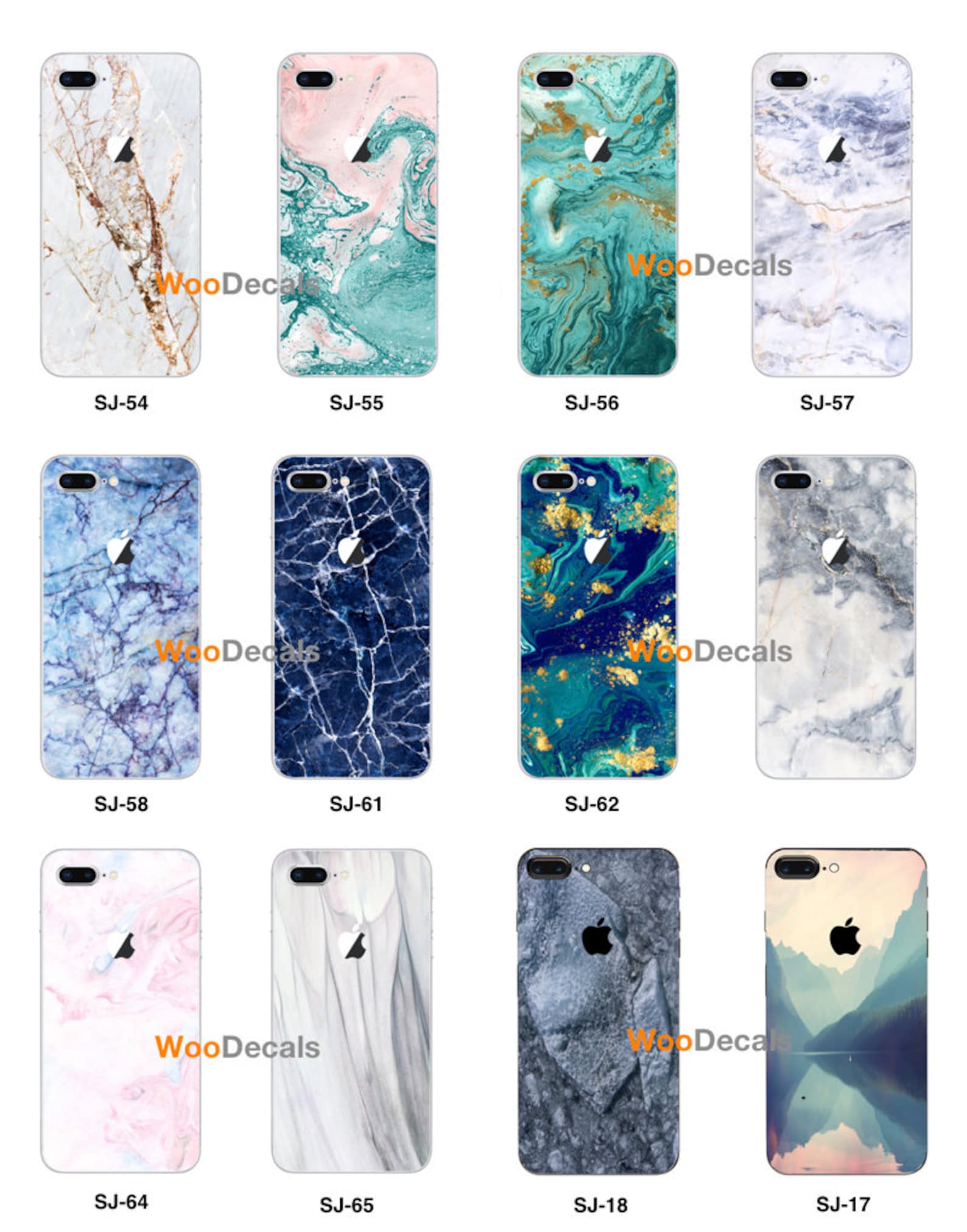 Iphone Decal Sticker Skin for Iphone X Iphone 8 8 Plus Iphone - Etsy