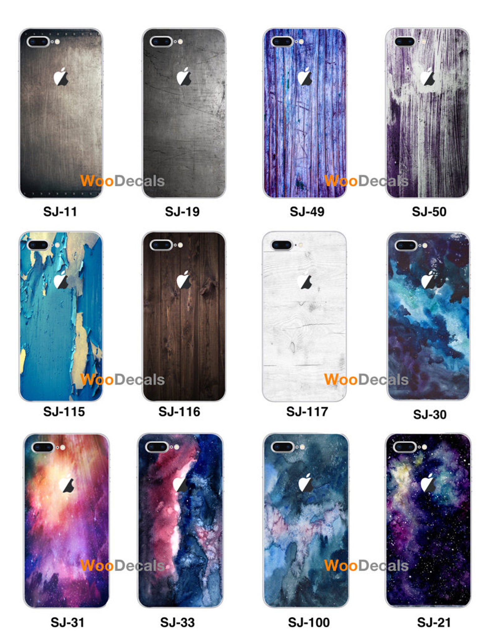 Iphone Decal Sticker Skin for Iphone X Iphone 8 8 Plus Iphone - Etsy