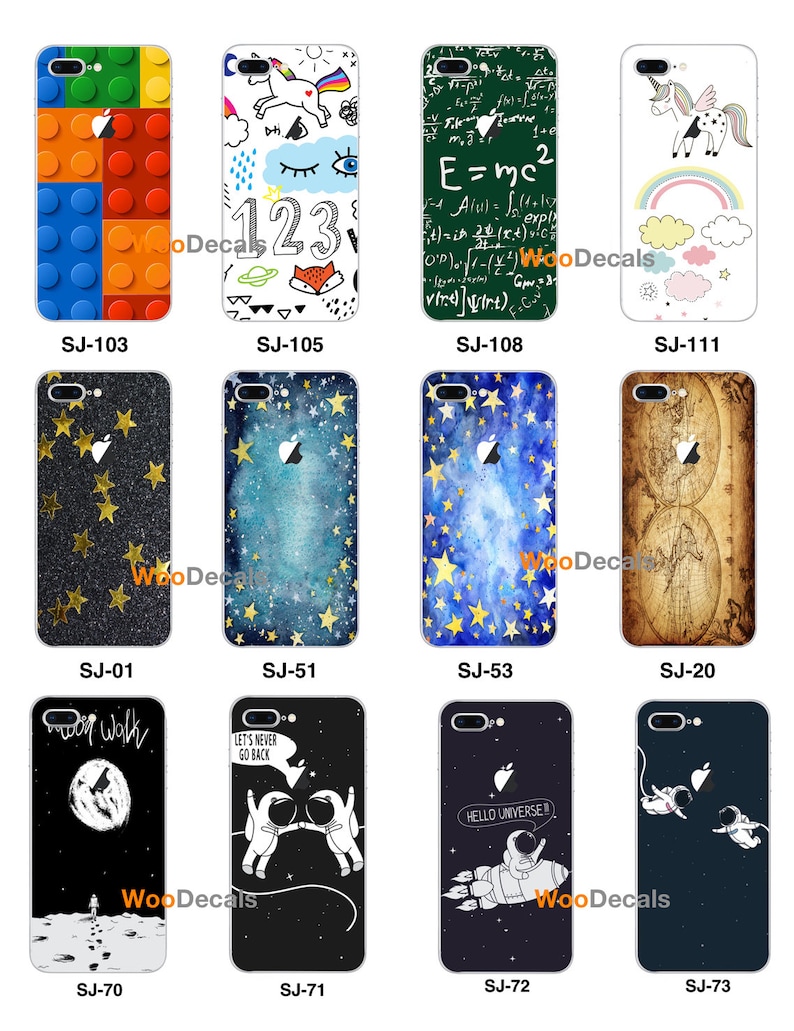 Iphone Decal Sticker Skin for Iphone X Iphone 8 8 Plus Iphone - Etsy