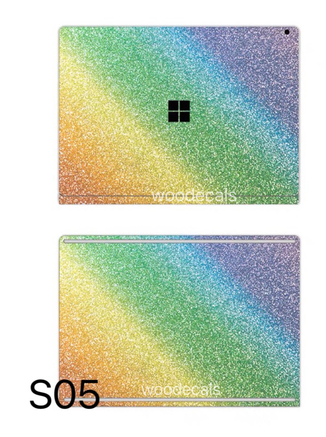 Sparkling Glitter Metallic Surface Pro 9 8 X 7 6 5 4 3 Surface Go 3 1 2 ...