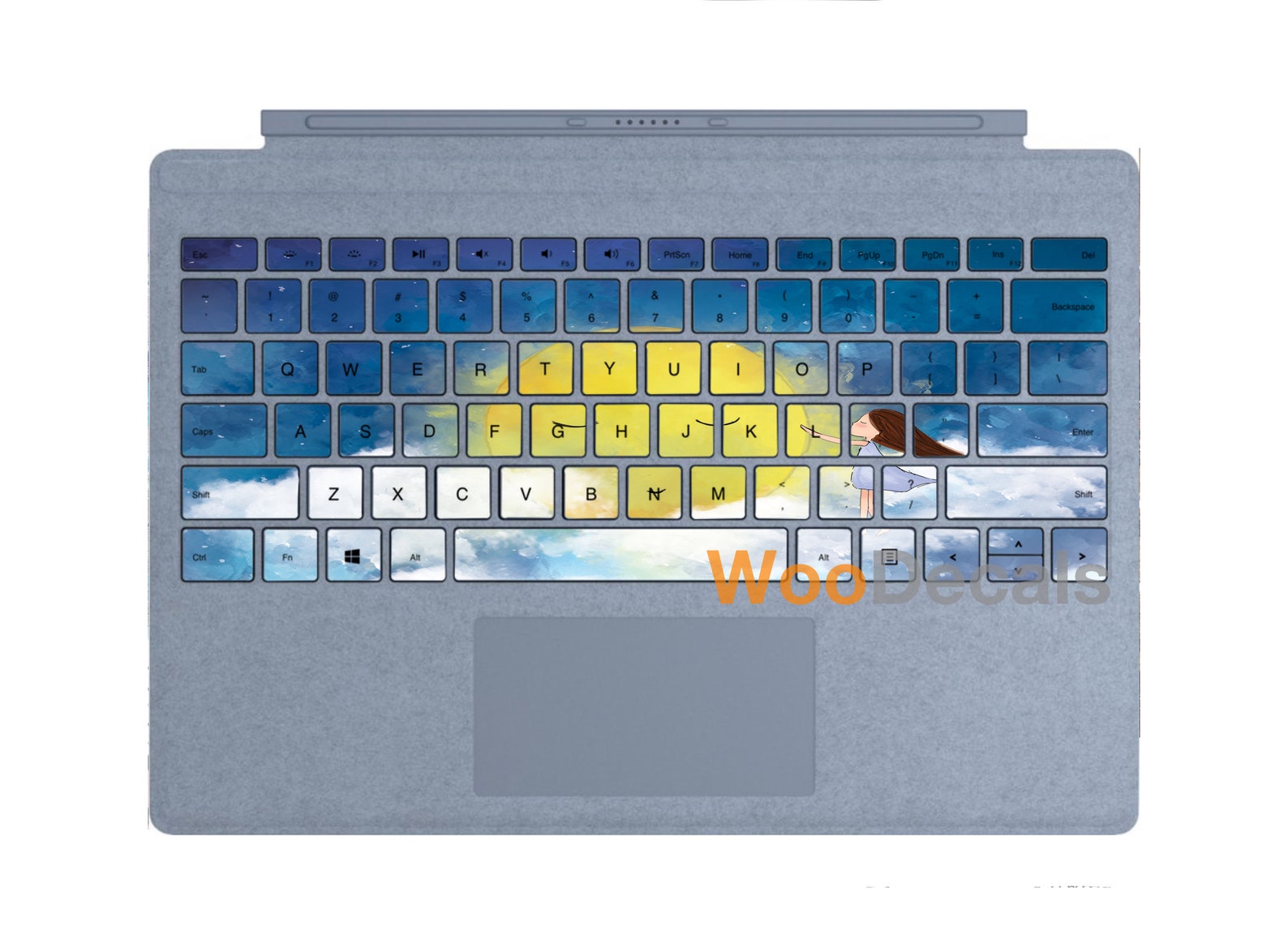 Surface Pro 9 8 X 7 6 5 4 3 Surface Go 3 1 2 Decal Sticker Skin for ...
