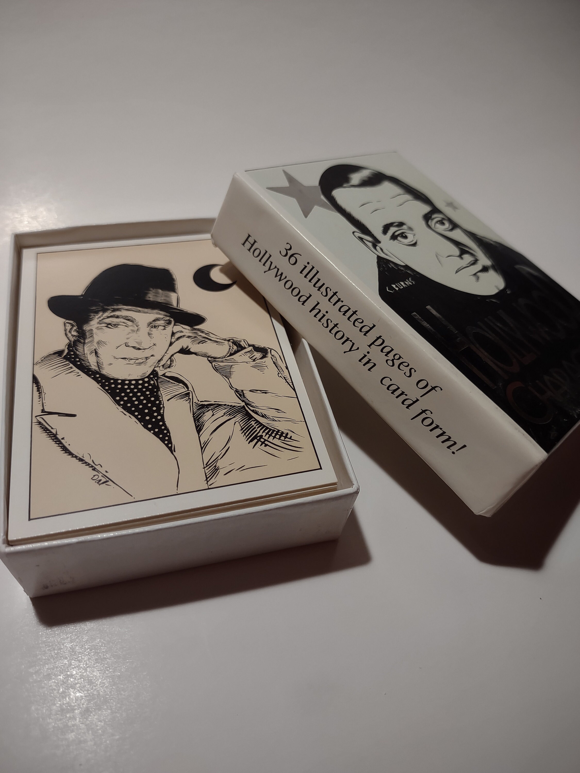 Vintage 1990's Hollywood Character Cards 2 Pack - Etsy