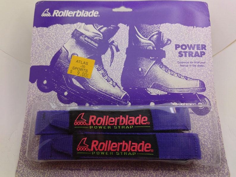 Vintage 1991 Original Rollerblade Power Straps - Etsy