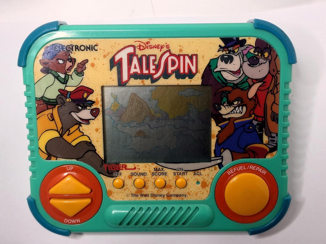 Rare Vintage 1990 Tailspin Tiger Electronics Handheld Game - Etsy