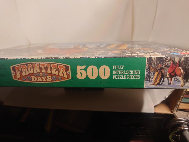 Vintage 1995 Frontier Days "the Four Directions" Puzzle - Etsy