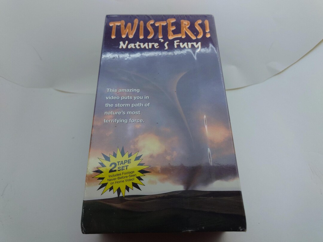 Vintage 1996 Twisters! Nature's Fury VHS 2 Tape Set - Etsy Vintage 1996 Twisters! Nature's Fury VHS 2 Tape Set - Etsy