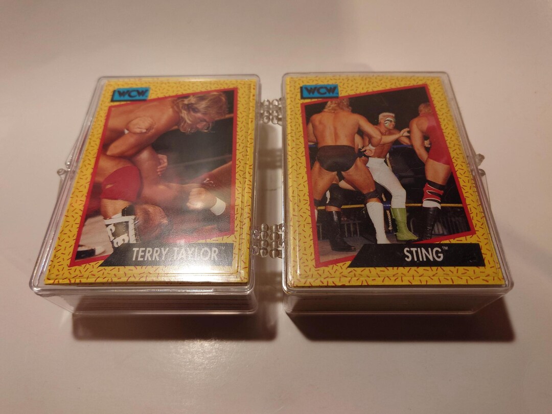 129 Rare Vintage 1991 WCW Wrestling Cards - Etsy