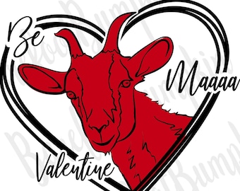 Goat Valentine | Etsy
