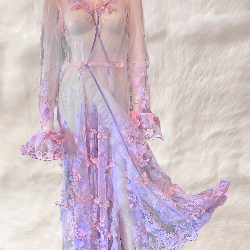 Mesh Robe - Etsy