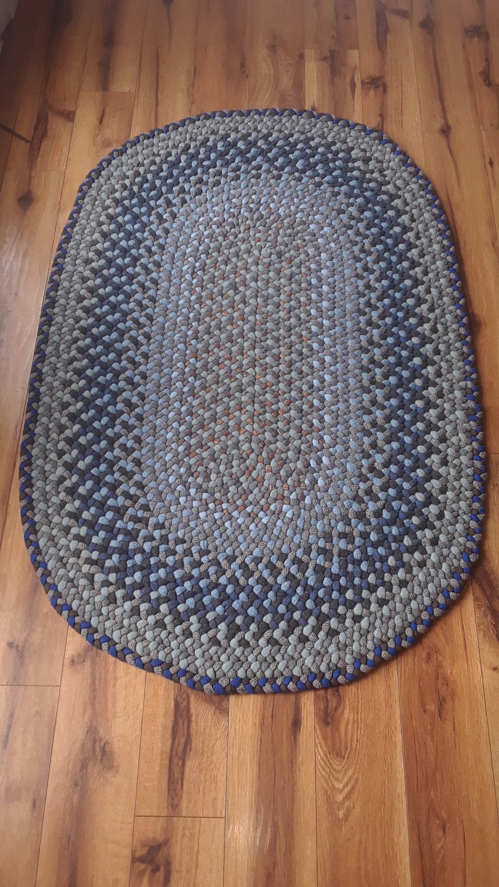 Custom Order Oval Braided Wool Rug - Etsy