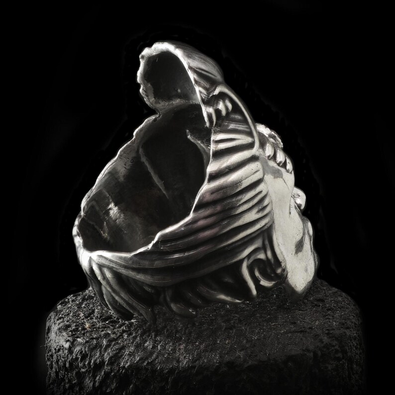 Sterling Silver Lord Shiva Ring Shivji Ring Pink Tourmaline Ring Shiv ...