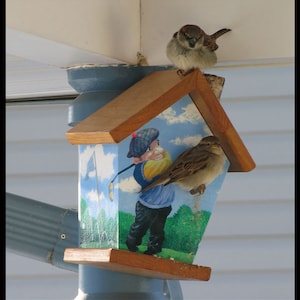 Handmade Golf Birdhouse, Vinyl Wrapped - Etsy