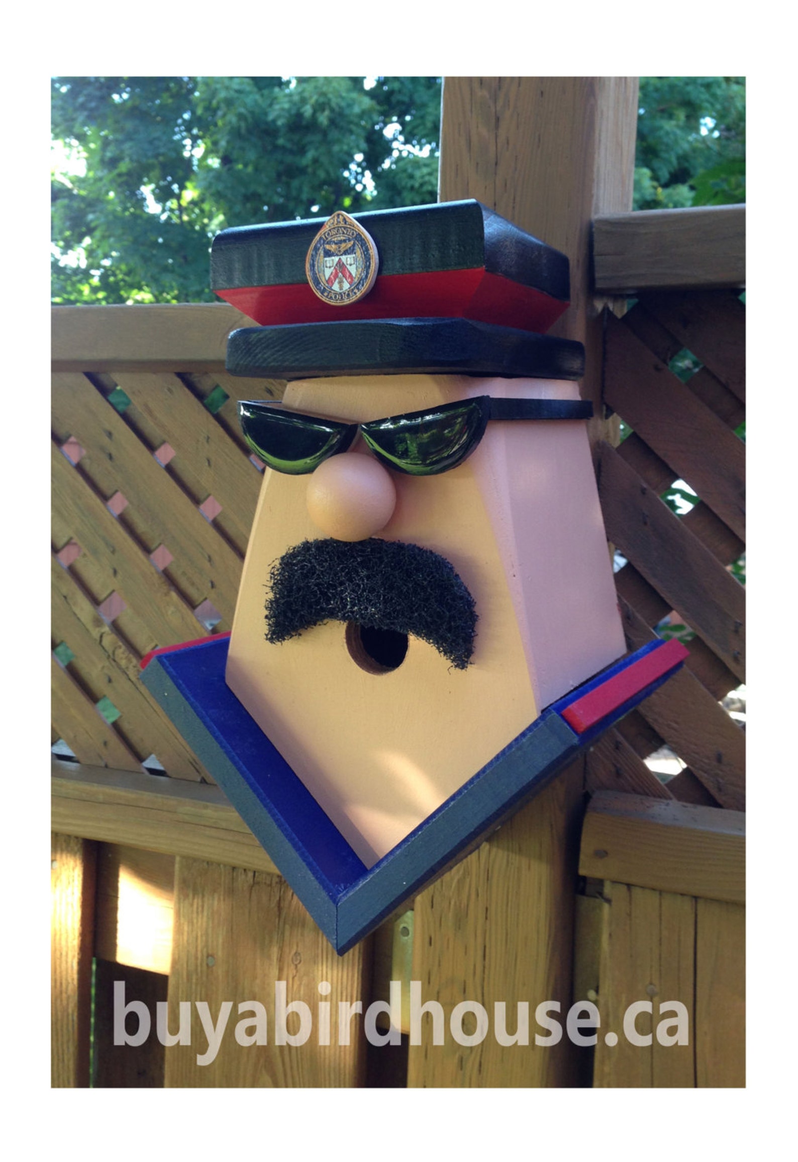 Toronto Police Officer Birdhouse - Etsy