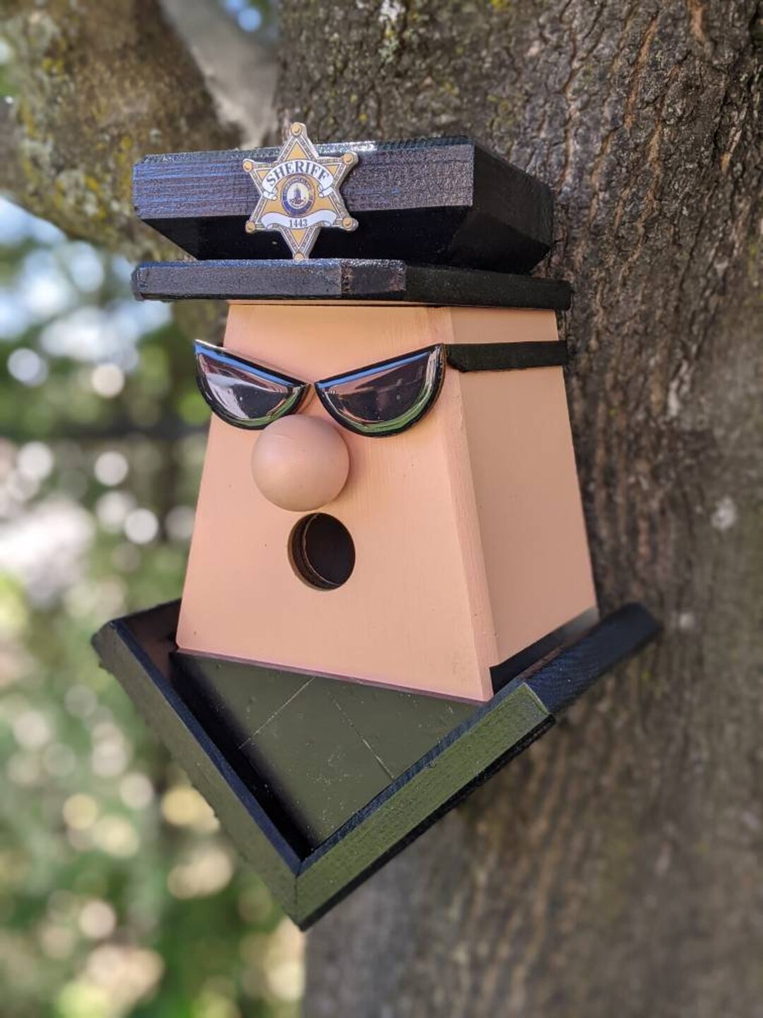 Personalized Police Officer Birdhouse - Etsy