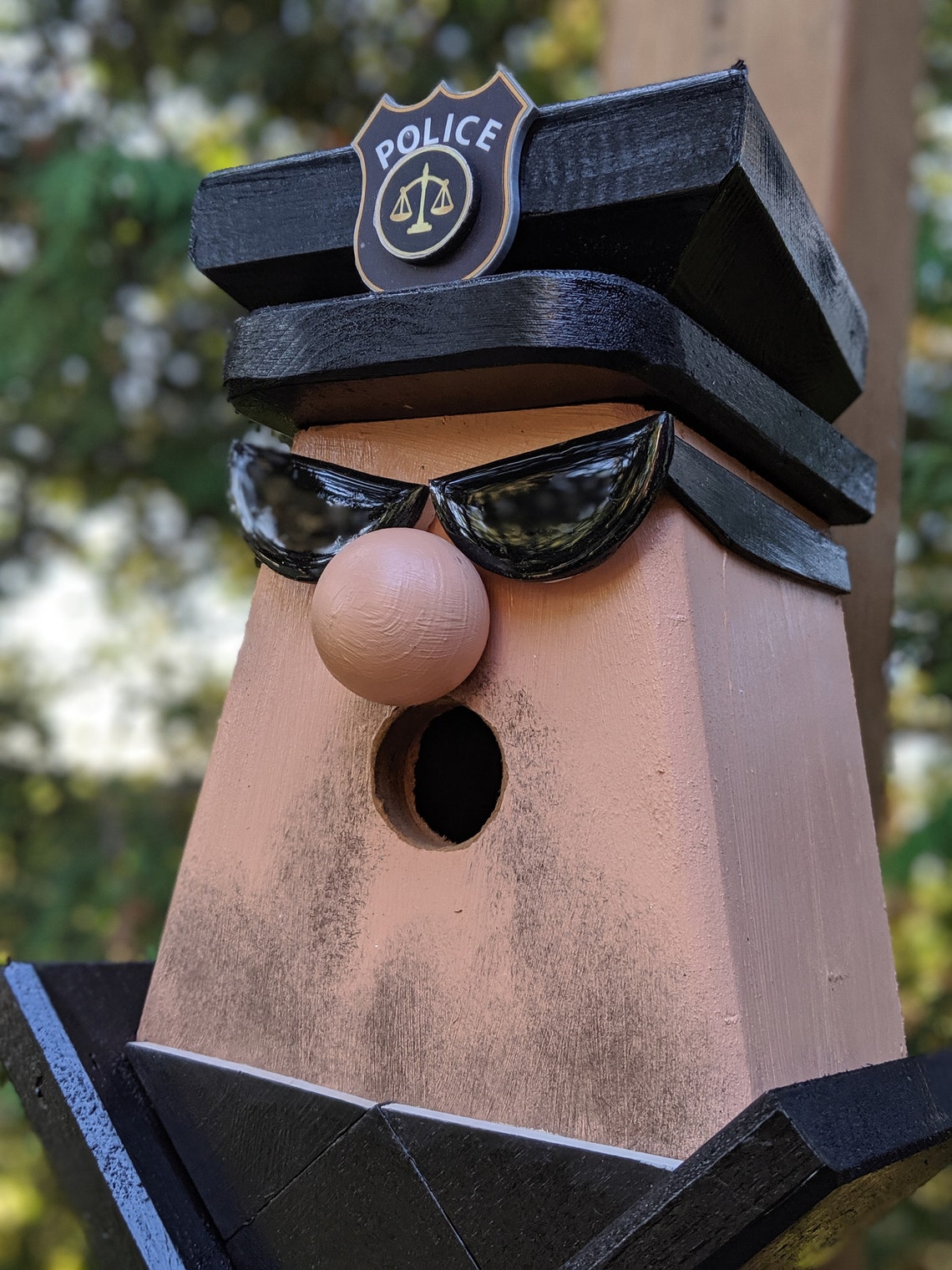 Police Officer Birdhouse - Etsy