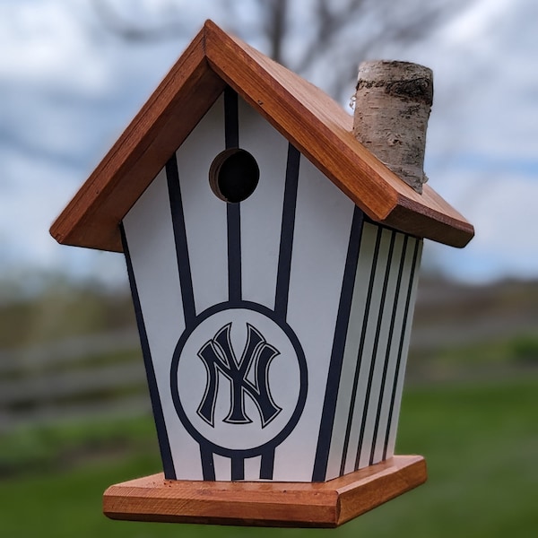 Yankees Birdhouse - Etsy