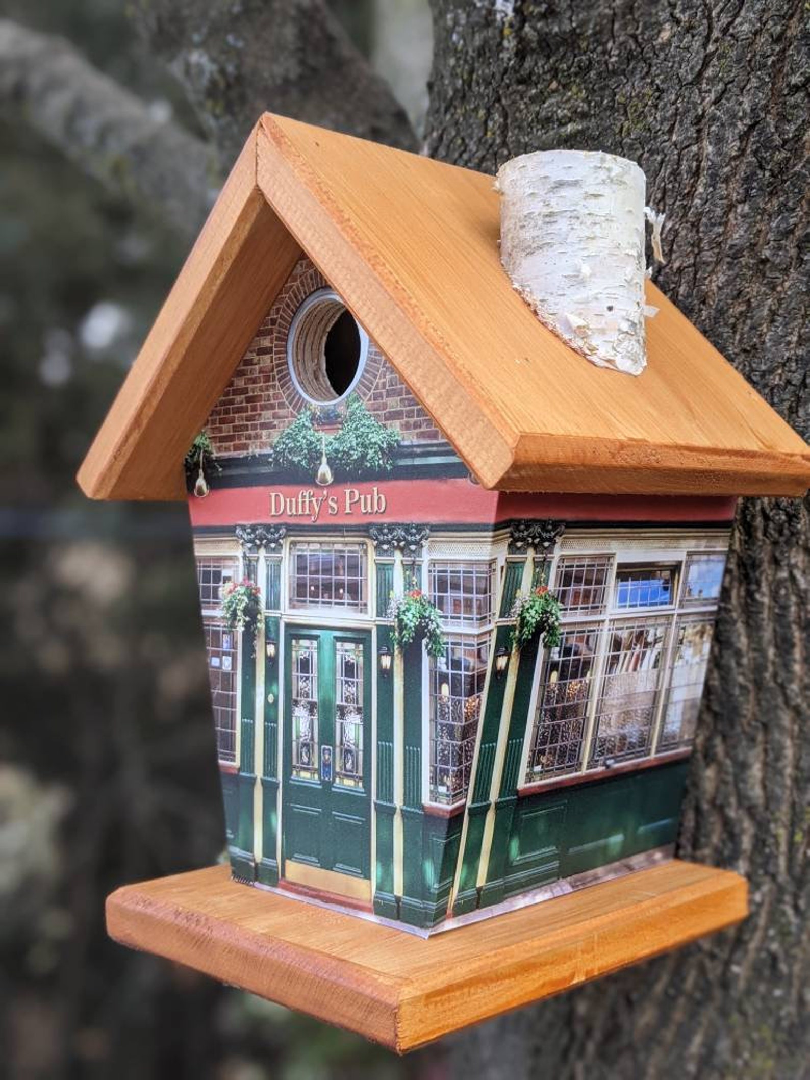 Personalized Pub Birdhouse - Etsy