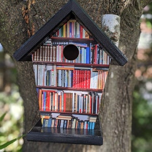 Book Nook Birdhouse - Etsy
