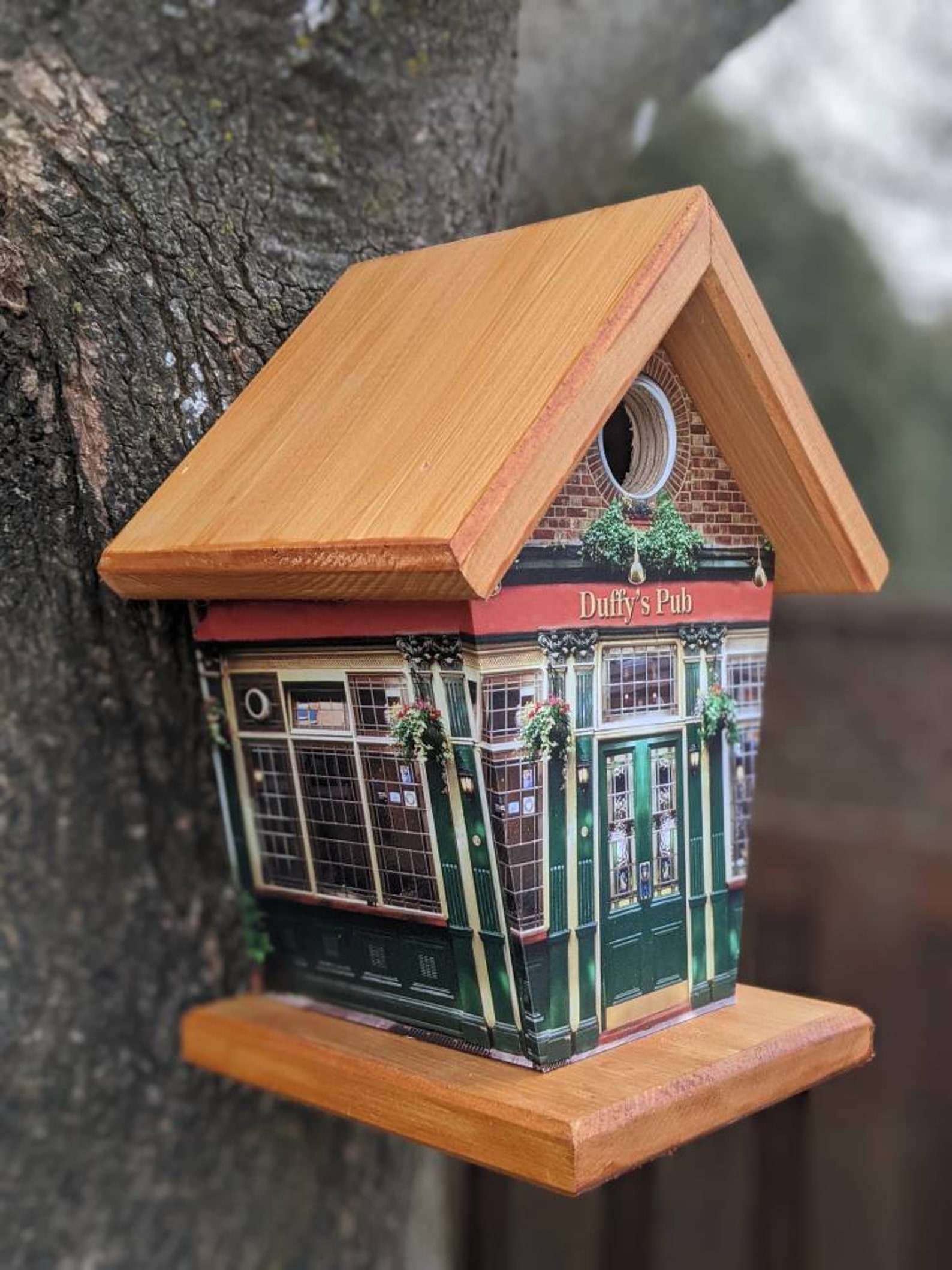 Personalized Pub Birdhouse - Etsy