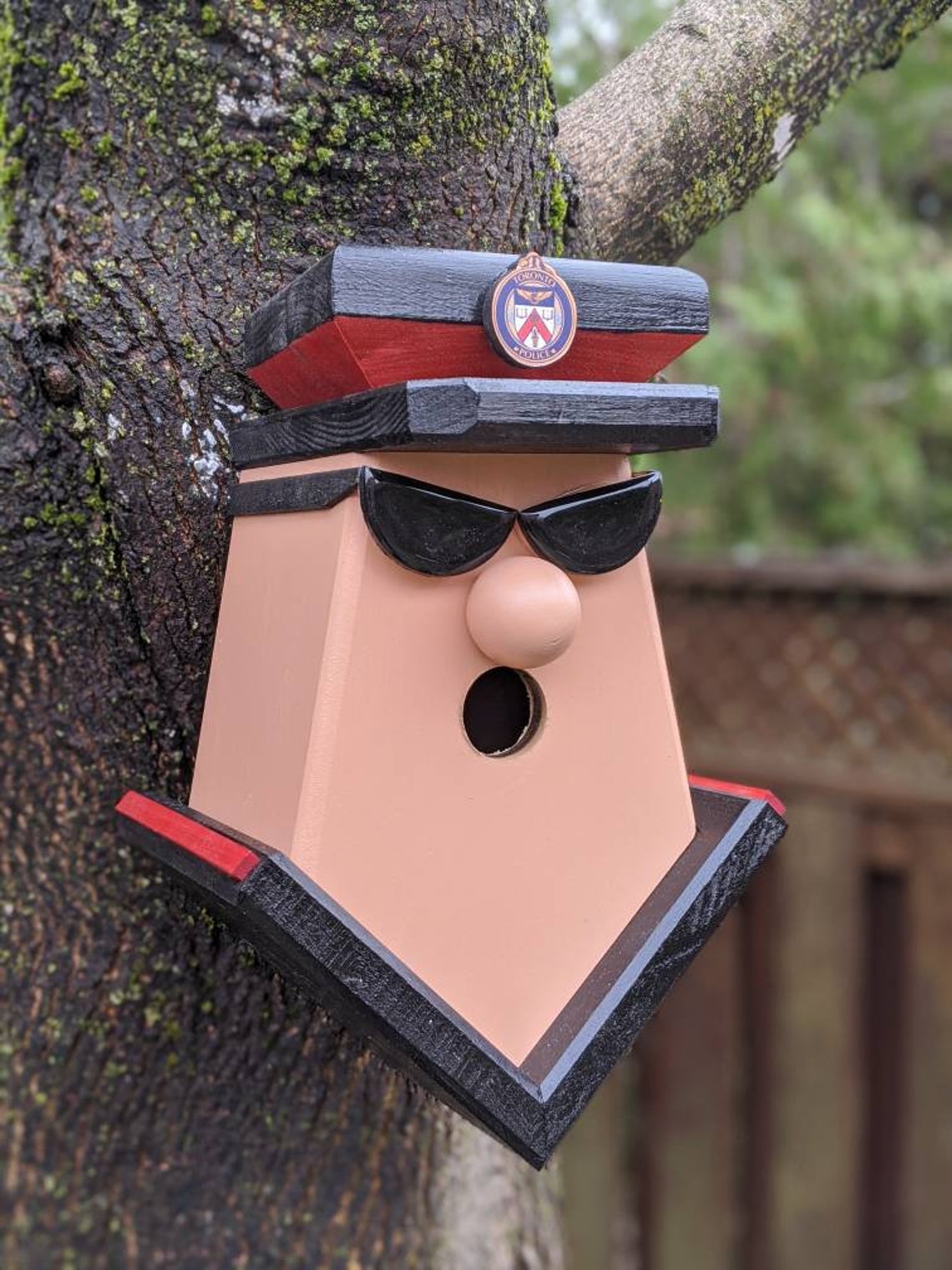 Toronto Police Officer Birdhouse. - Etsy