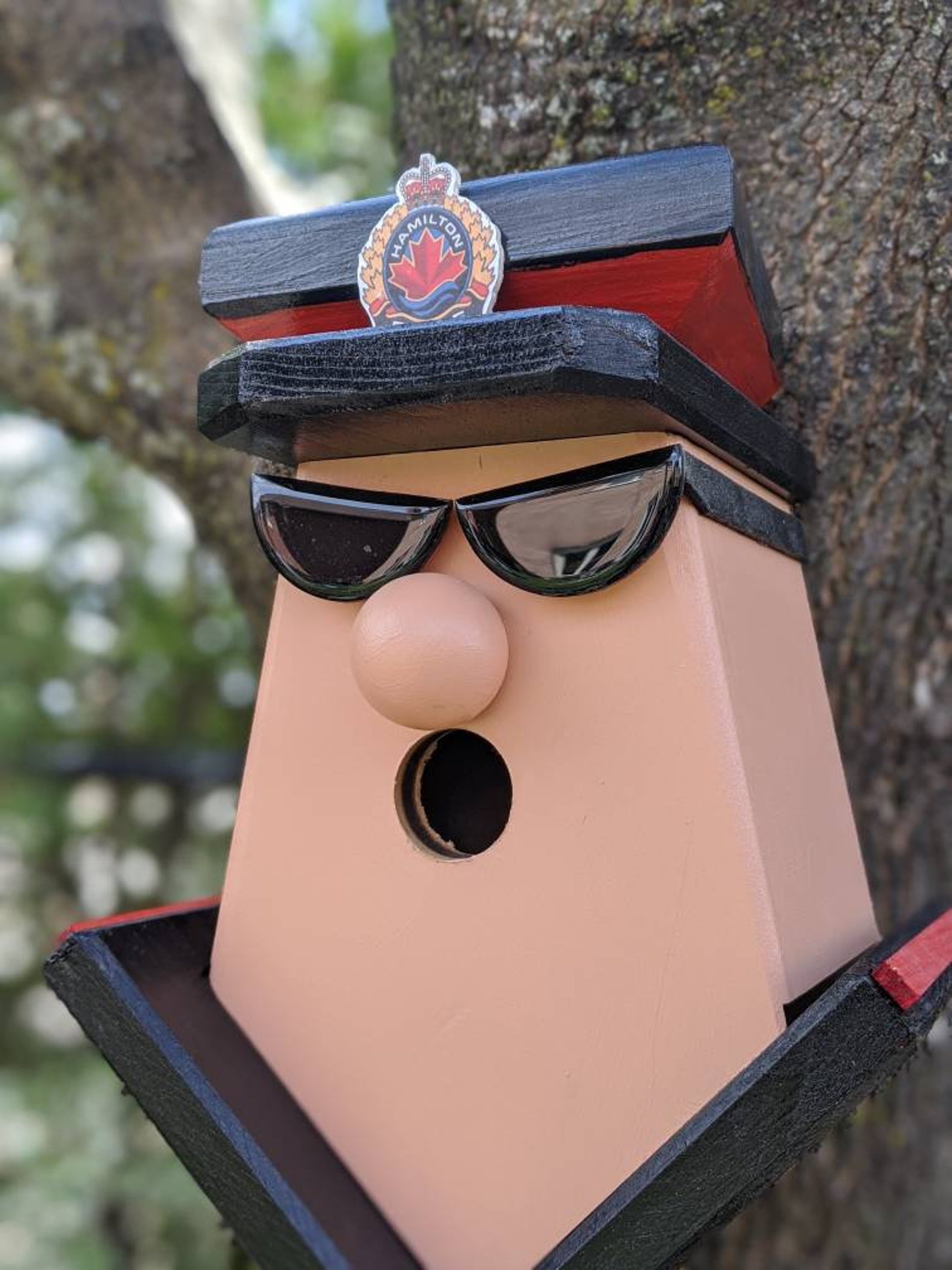 Hamilton Police Officer Birdhouse - Etsy