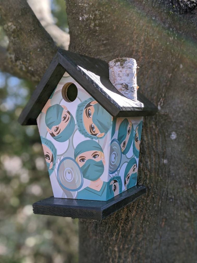 Nursing Birdhouse. You Can Personalize It With a Name or a | Etsy