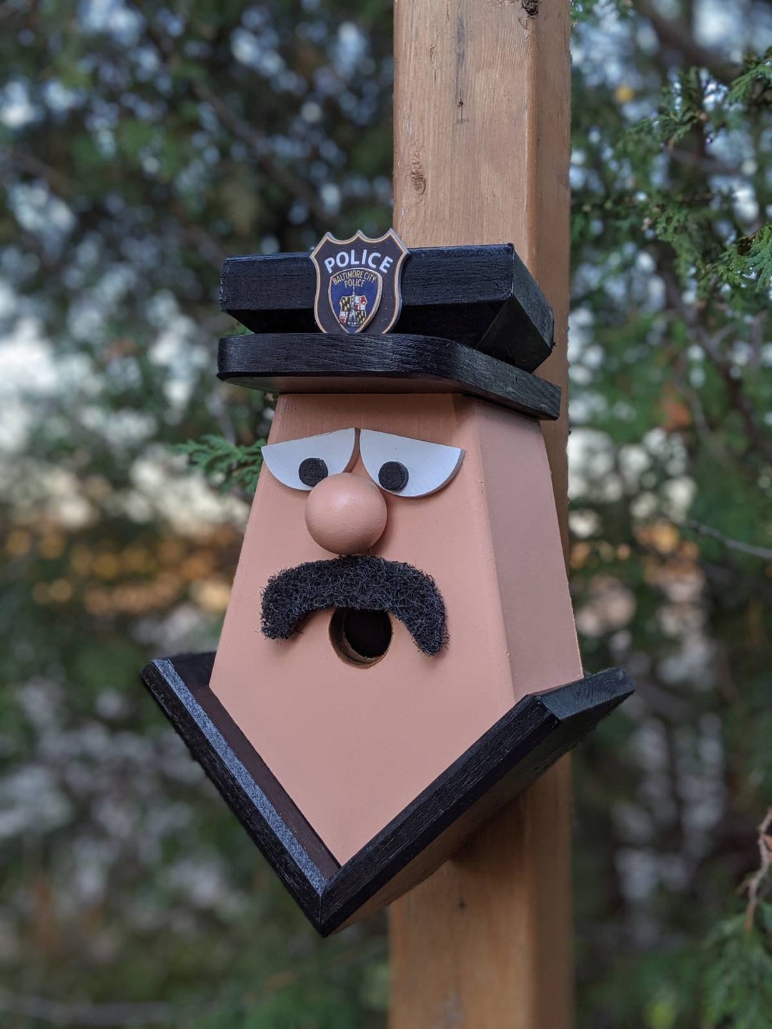Police Officer Birdhouse - Etsy