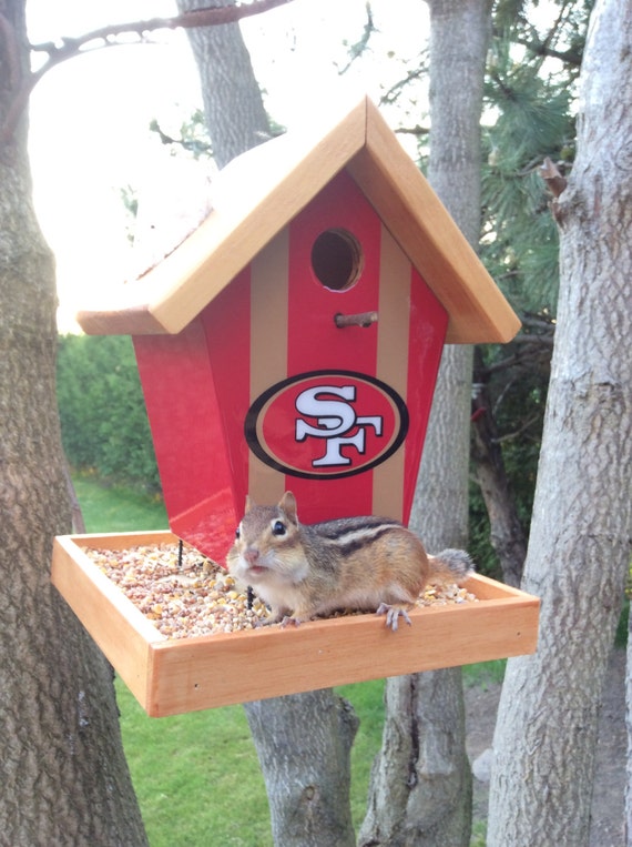 San Francisco 49ers Bird Feeder | Etsy
