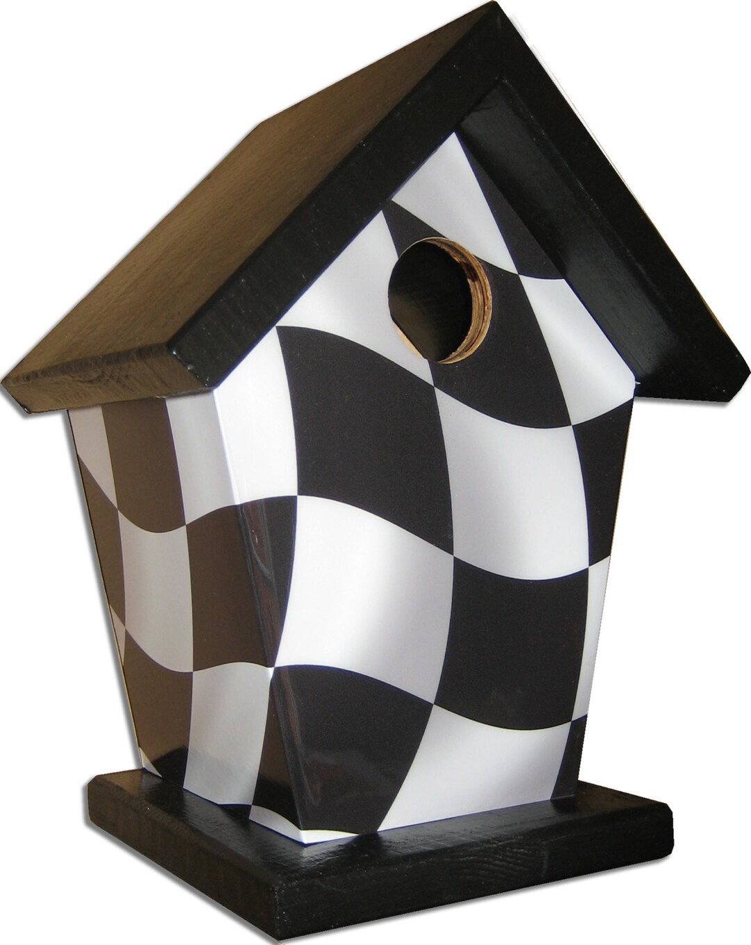 Checkered Flag Birdhouse - Etsy