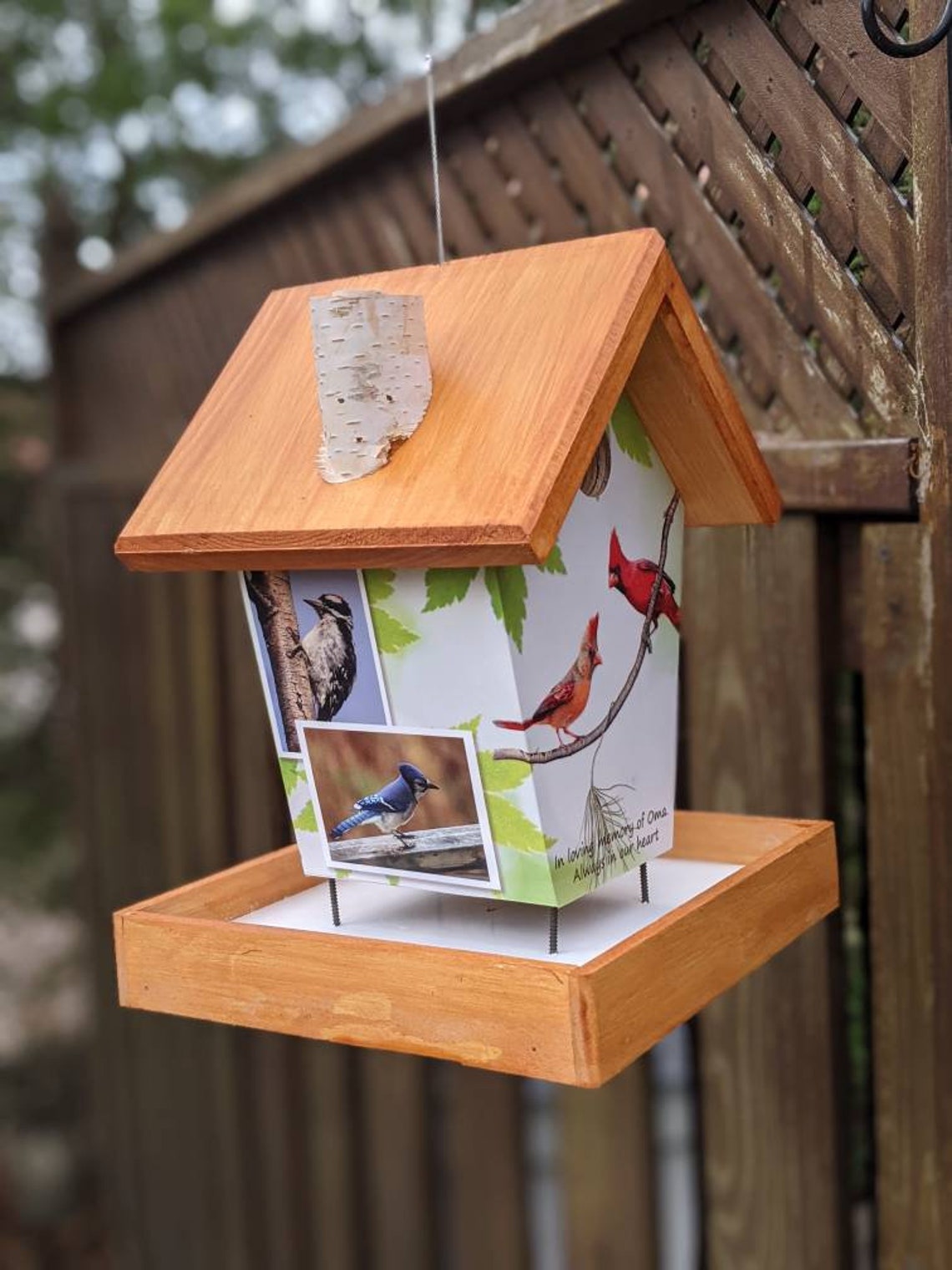 Memorial Bird Feeder - Etsy