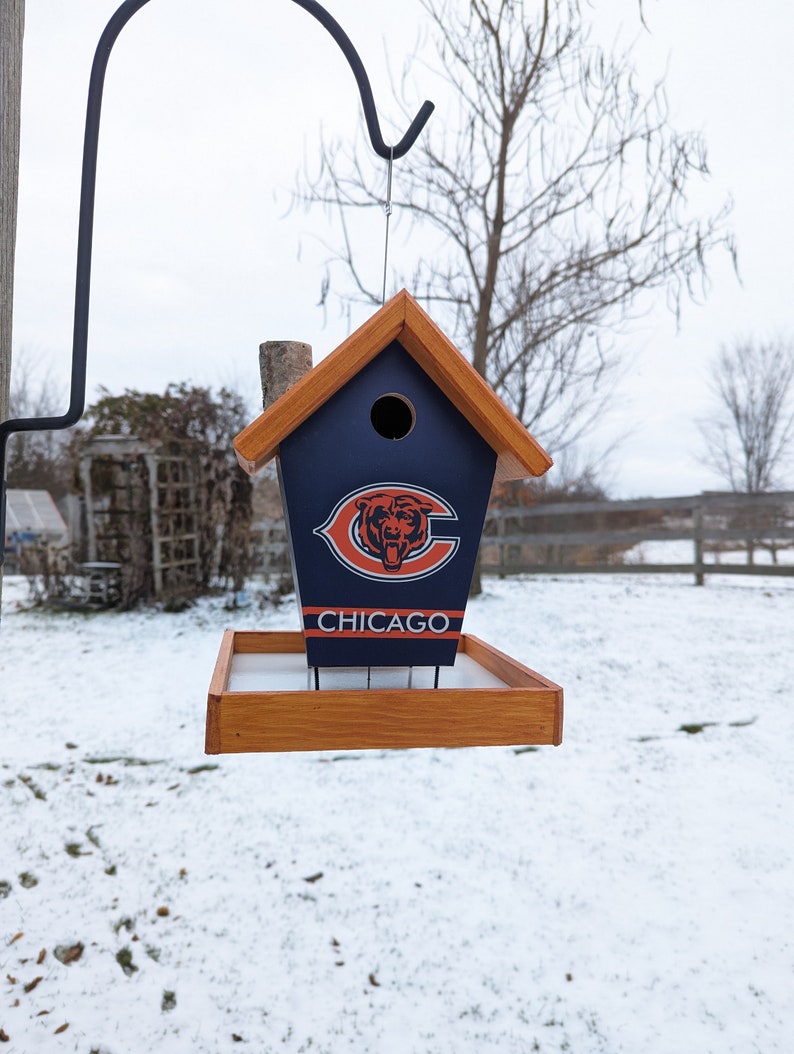 Chicago Bears Bird Feeder - Etsy