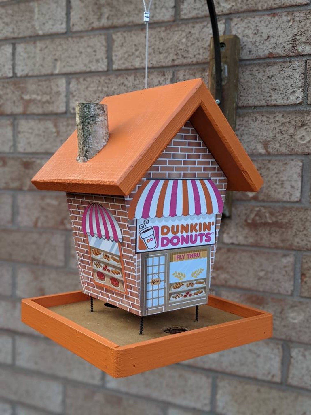 Dunkin Donuts Bird Feeder - Etsy